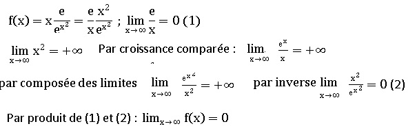 Mathématiques, fonction logarithme, exponentielle, Bac S 2016